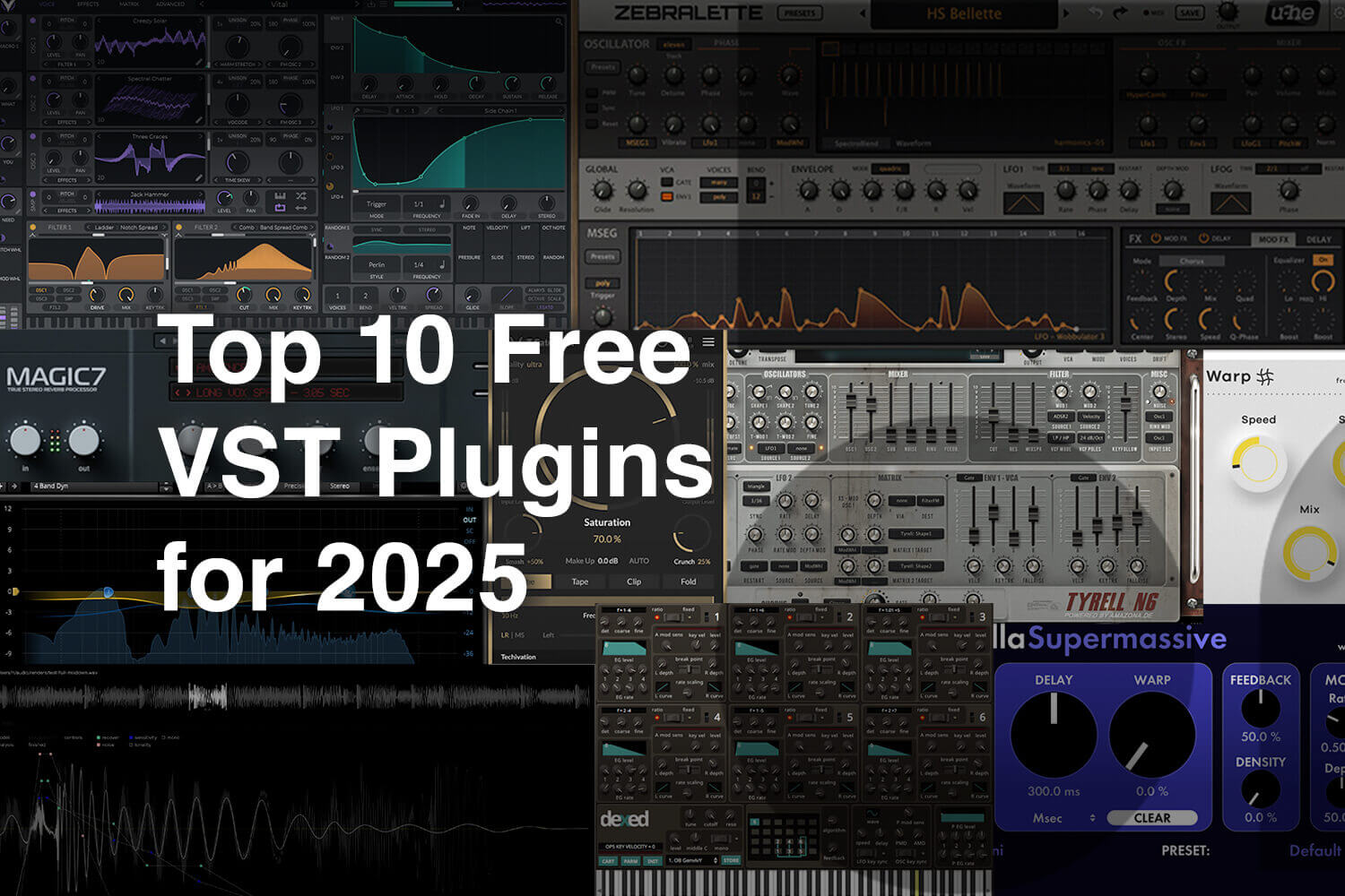 Top 10 Free Plugins for Music Production in 2025 | House Nest